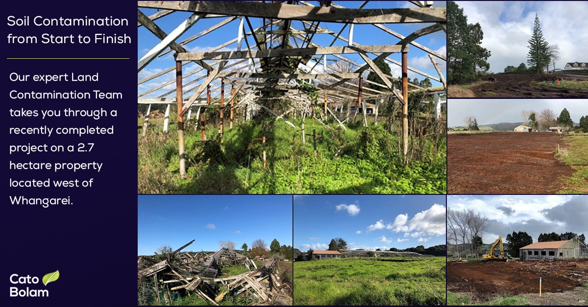 Soil Contamination from Start to Finish - Cato Bolam Consultants